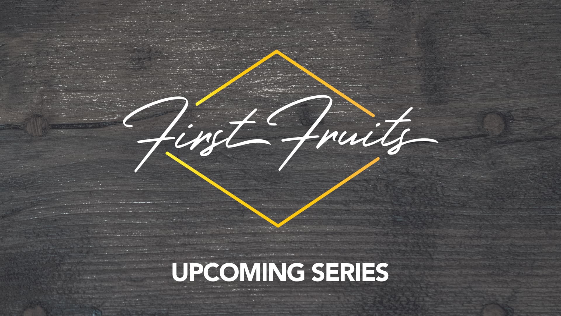 First Fruits Series - Quentin Road Baptist Church